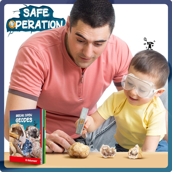 Geodes with Crystals Break Open 10 Premium Geode Kit - Geology Geodes ...
